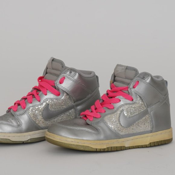 Nike | Shoes | Silver Nike Dunks | Poshmark